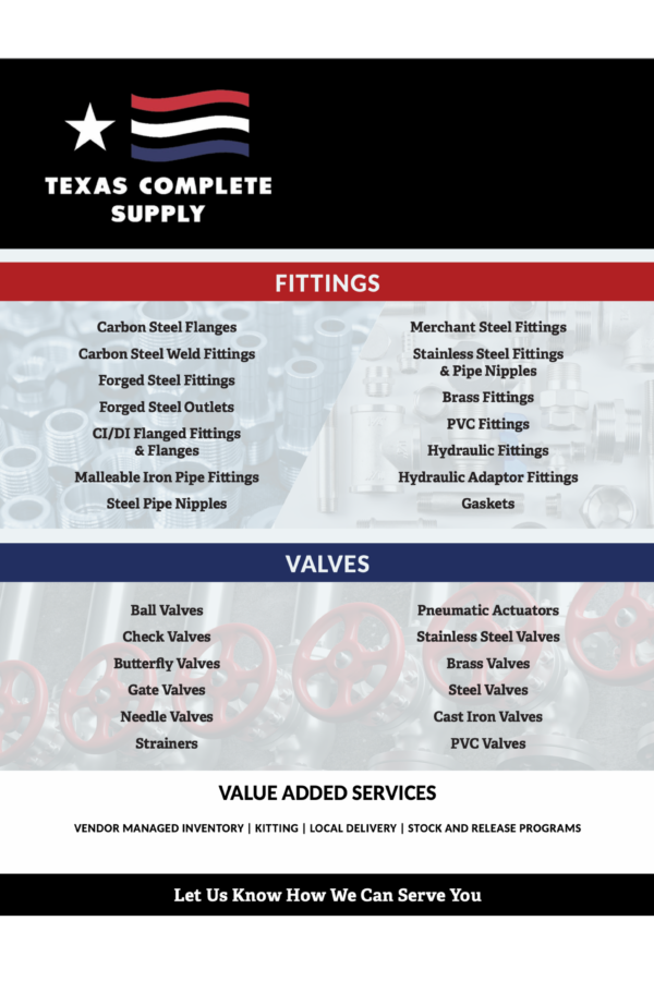 Products – Texas Complete Supply